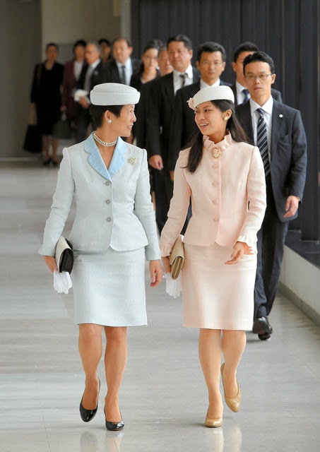 Royal Family Around the World: Princess Noriko arrived at Izumo Airport ...